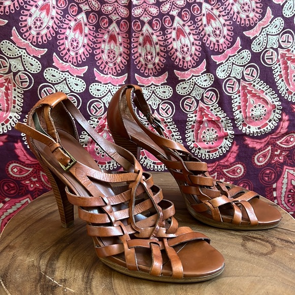 Franco Fortini | Shoes | Franco Fortini Strappy Sandal Heels | Poshmark